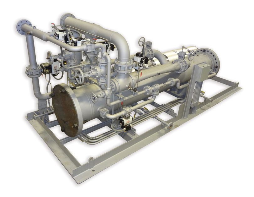 Two Stage Twin Element Vacuum System Package designed for a capacity of ...